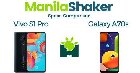 Vivo S Pro Vs Samsung Galaxy A S Specs Comparison Quad Cameras Or Mp