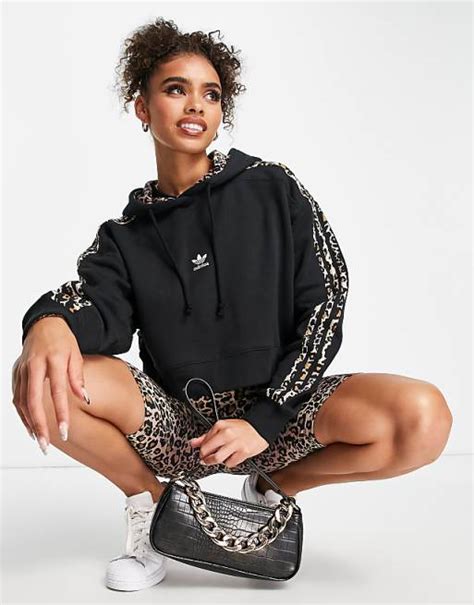 Adidas Leopard Print Hoodie Discount