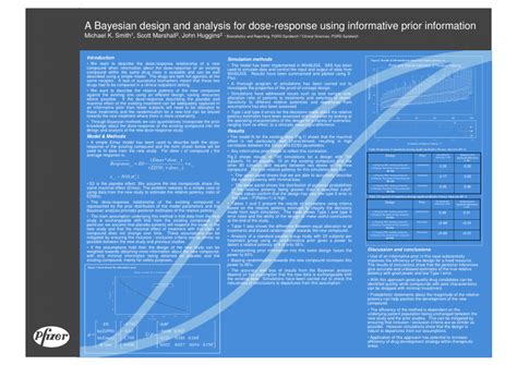 Pdf A Bayesian Design And Analysis For Dose Response Using Informative Prior Information