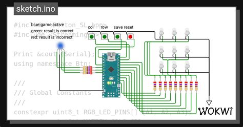 Magic Square Wokwi Esp32 Stm32 Arduino Simulator