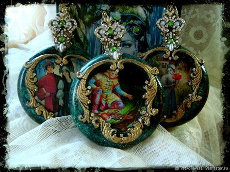 Набор елочных игрушек Сказки волшебного леса купить в интернет магазине на Ярмарке Мастер