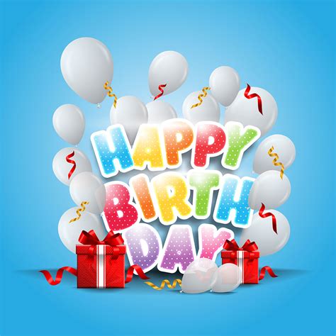 Открытка с днем рождения на английском языке скачать