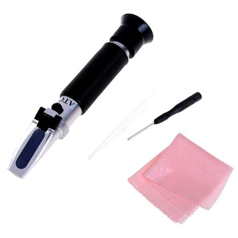 Hand Held 0 80 Alcohol Refractometer Alcoholomete Vicedeal