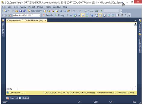 OrtizOL Experiencias Construcción Software xCSw Receta No en T SQL Recuperación de