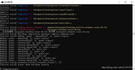 学习godot引擎：下载引擎and编译引擎源代码godot编译 Csdn博客