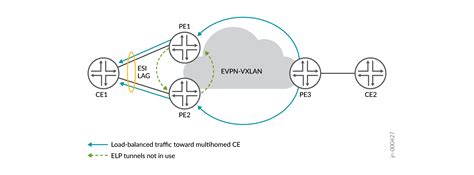 Fast Reroute For Egress Link Protection With Evpn Vxlan Multihoming Junos Os Juniper Networks