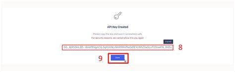 how to generate an api key from sendgrid help pages