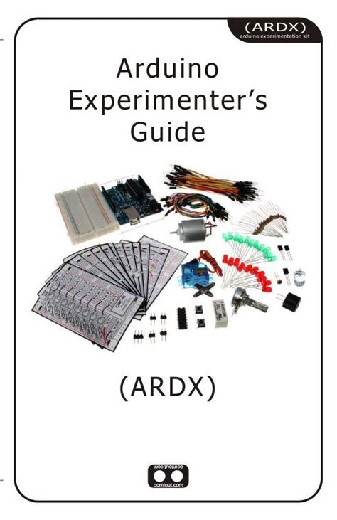 Arduino Experimenters Guide Ardx Oomlout Arduino Arduino