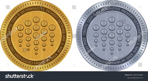 Ocean Protocol Ocean Coin Vector Illustrations 3d Stock Vector Royalty