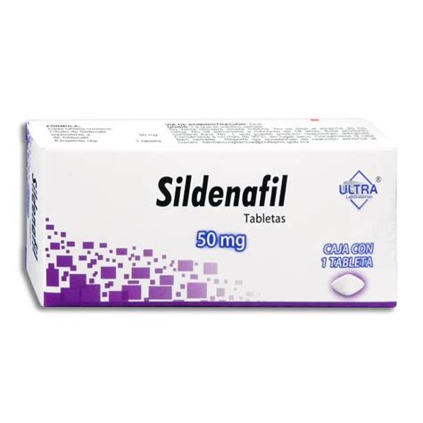 Sildenafil 50 Mg 1 Tab Lgen Farmavrim