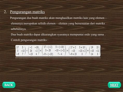 Ppt Matrix Ppt Pendidikan Ppt Matematika PPT