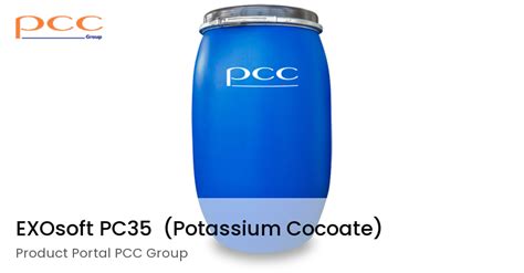 Potassium Cocoate Exosoft Pc35 Product Portal Of The Pcc Group