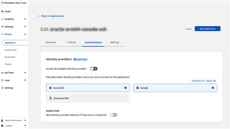 Integrate Sso To Cloudflare Access Applications Nevinsblog