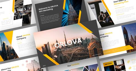 Orlova Seo Agency Powerpoint Template Templatemonster