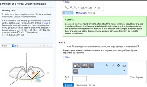 Solved Moment Of A Force Vector Formulation To Understand