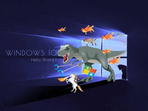 Windows 10 Hello World · 1024x768 бесплатная фотография от Photomonstr