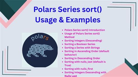 Polars Series Sort Usage And Examples Spark By Examples