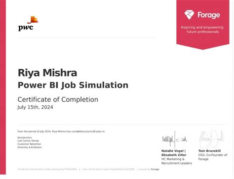 Pwc Forage Completioncertificate Upskilling Powerbi Dataanalytics