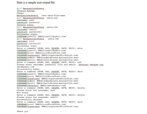 Solved Write A C Program That Utilizes Link Lists And
