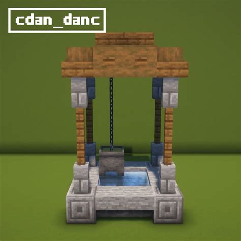 Minecraft Well Ideas Minecraft Well Ideas Minecraft Creations Minecraft Designs