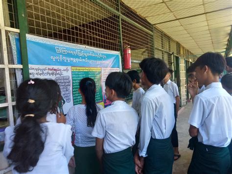 တောင်ဥက္ကလာပမြို့နယ် အမှတ် ၅ အခြေခံပညာအလယ်တန်းကျောင်း၌ လူကုန်ကူးမှုအန္တရာယ်နှင့် မူးယစ်ဆေးဝ