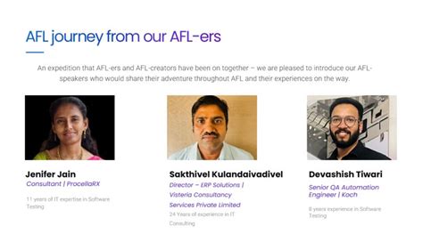 Afl Felicitation Recognition Avoautomation Avoassure Ankita Ray