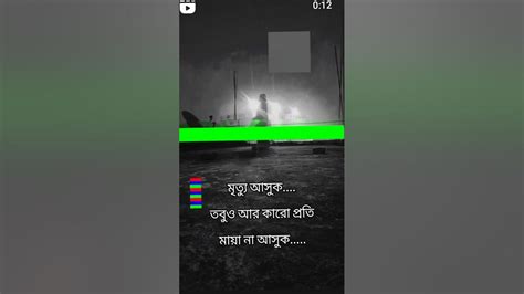 সত্যি আর কোনো মায়াতে জরাতে চাই না😔😔 Viral Youtube Sadstatus Youtube