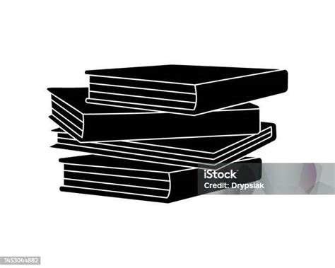책 더미 실루엣 교육 상징입니다 책 실루엣 서점 도서관 아이콘입니다 벡터 그림 더미에 대한 스톡 벡터 아트 및 기타 이미지 더미 책 벡터 Istock