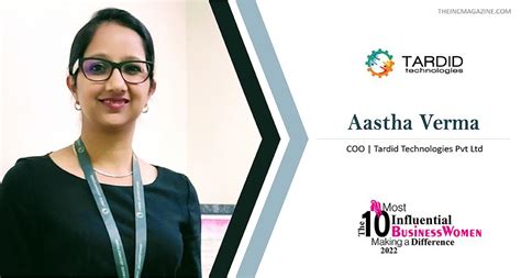 The Inc Magazine On Linkedin Aastha Verma Revolutionizing The Ai Space In India