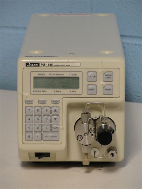 Jasco Pu 1585 Intelligent Hplc Pump