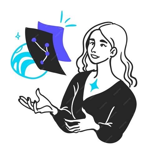 Premium Vector Virtual Assistant With Digital Interface Concept