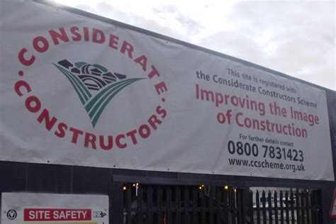 considerate constructors scheme takes over building a safer future