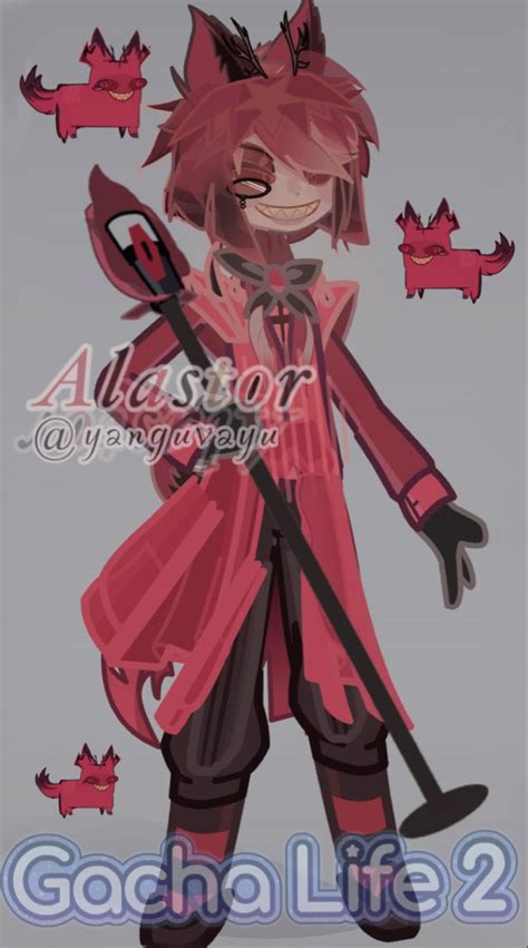 Alastor Remake Guys Gacha Life 2