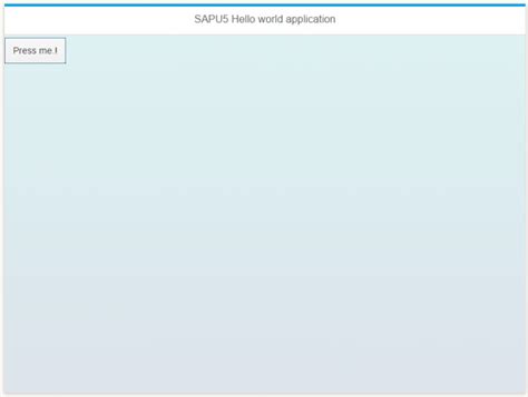 Develop Hello World Sapui5 Application In Sap Webide