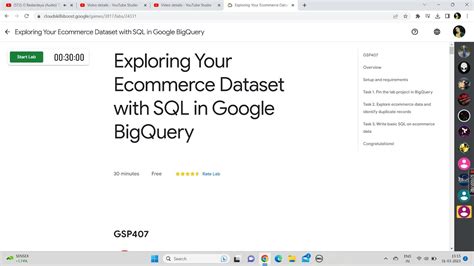 Exploring Your Ecommerce Dataset With SQL In Google BigQuery Lab