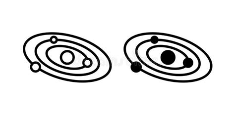 Space Vecor Icon Set Stock Vector Illustration Of Vector 340788969