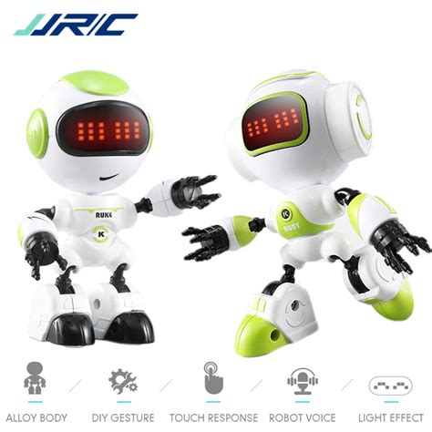 Jjrc R8 미니 스마트 로봇 어린이 목소리 지능형 Led 눈 Diy 벡터 로봇 전투 로보 장난감 어린이 선물 Rc 로봇 완구rc 로봇 Aliexpress