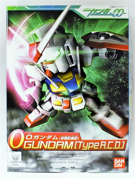 Bandai Gundam 00 Bb 333 0 Gundam Type Acd Sd Model Kit