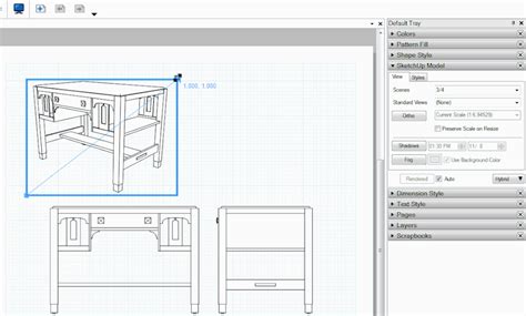 Move SketchUp Model Inside Mounted Frame In LayOut LayOut SketchUp Community