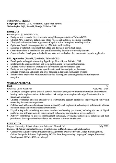 software web developer couldn t get hired since grad r resumes
