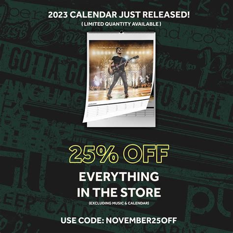 Stereophonics On Twitter The 2023 Calendar Has Just Been Released