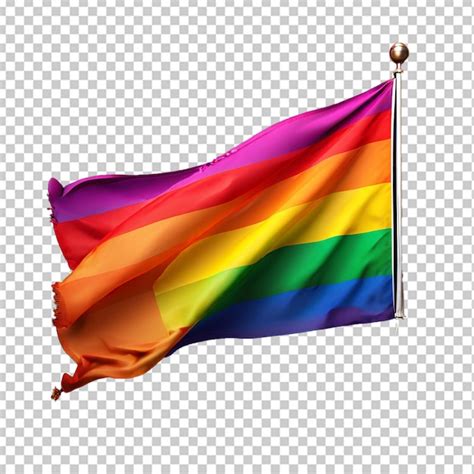 Premium Psd Free Psd Realistic Lesbian Pride Flag