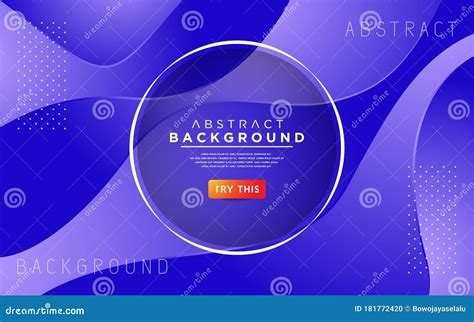 Modern Blue Purple Colorful Gradient Textured Style Background Design Stock Vector