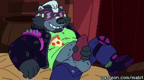 Badger Jerking Off 日本語で