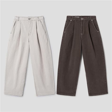 에잇세컨즈 벌룬 배기 컬러 데님팬츠 2종 택1 113821cp3