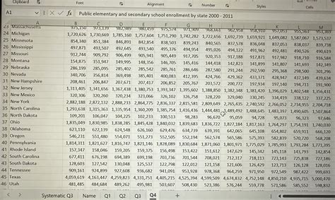 Solved Using Worksheet Q4 Select A State Your Choice