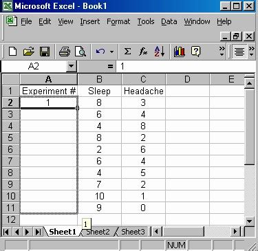 Learning MS Excel