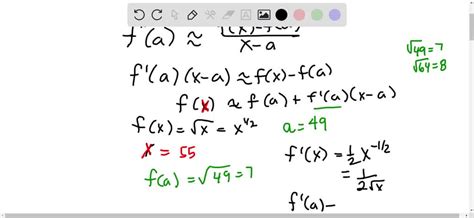 Solved Use Linear Approximation To Estimate The Following Quantity