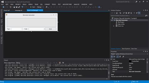 Barcode Generator In Vb Net Tutorial And Source Code