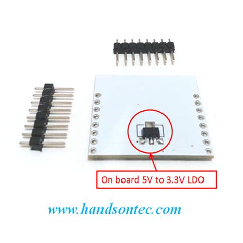 ESP12E F ESP8266 WiFi Module Adapter Board HandsOn Tech
